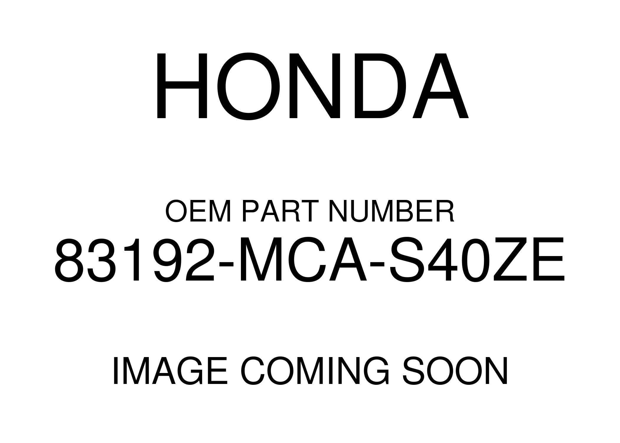 Honda 2012-2017 Goldwing GL Left Nha30m Panel 83192-MCA-S40ZE New OEM - Walmart.com
