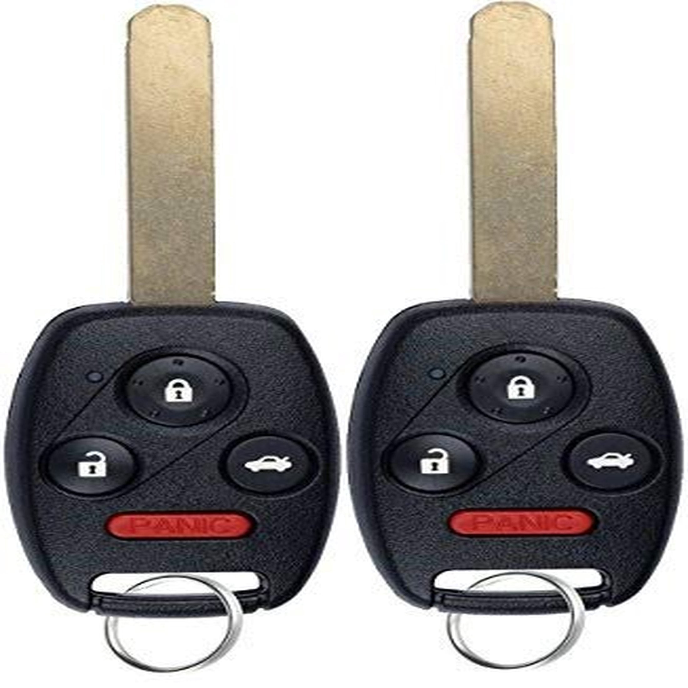 Honda Accord Element Key Fob Replacement 4-Button Remote Control 2 Pack ...