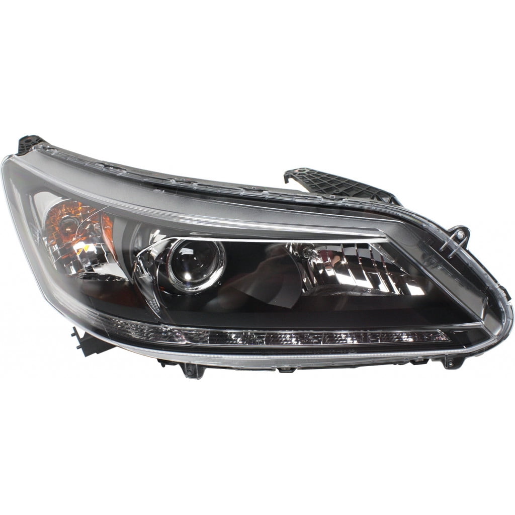 For Honda Accord Sedan 2013 2014 2015 Headlight Assembly W/LED Daytime ...