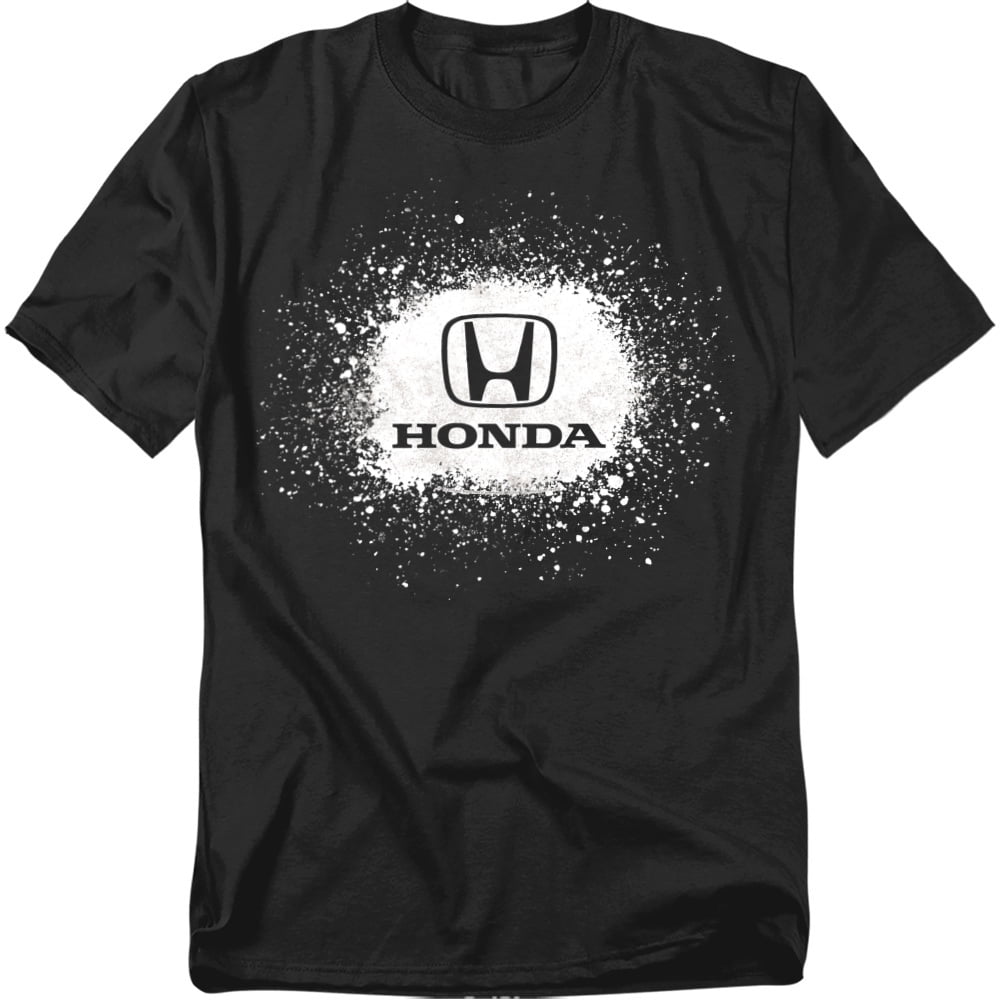 Honda Auto T-Shirt Paint Splat Logo Unisex Graphic Tee for Men & Women ...