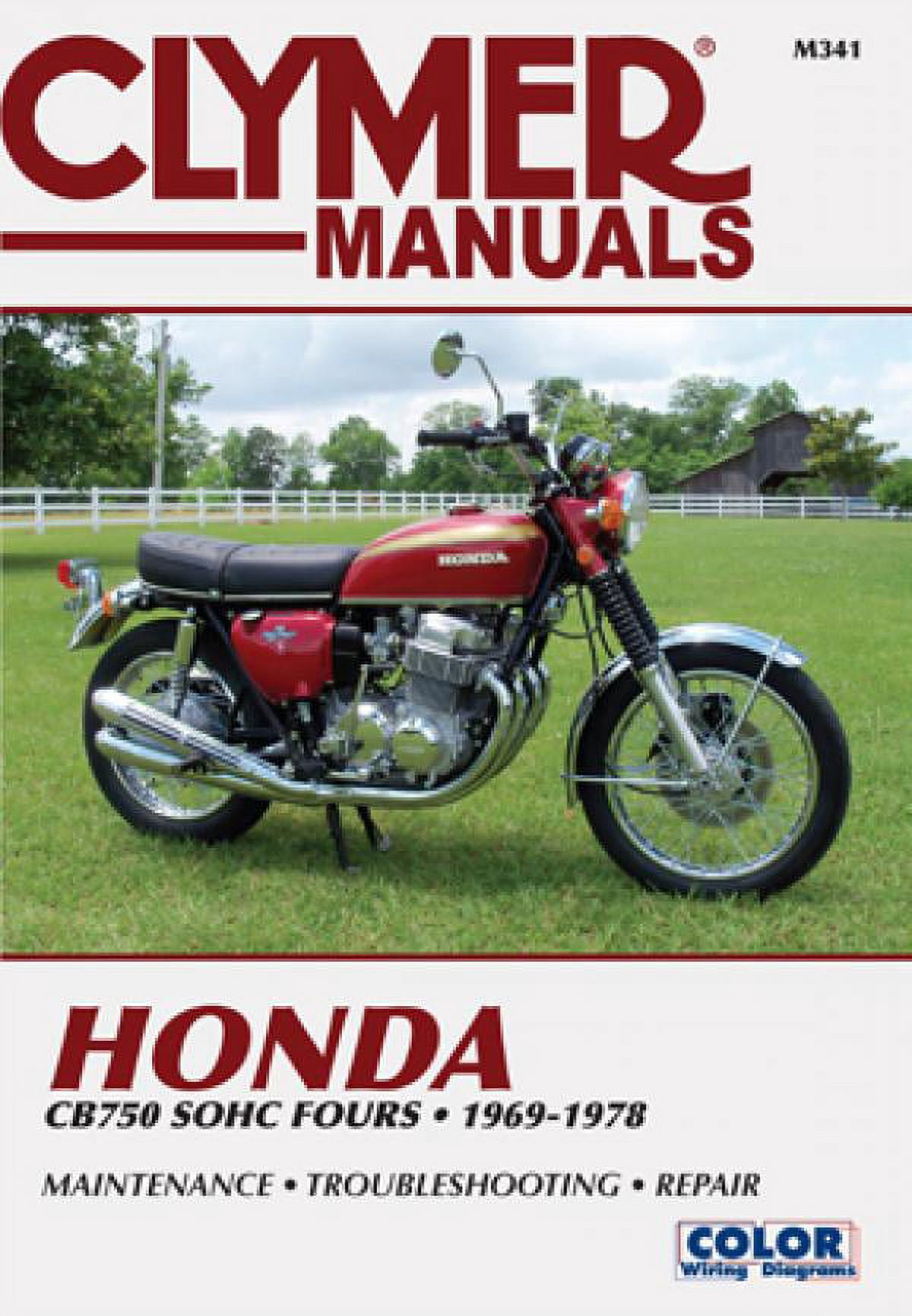 Haynes Honda CB750 SOHC Motorcycle Maintenance and Repair Manual 1969 ...