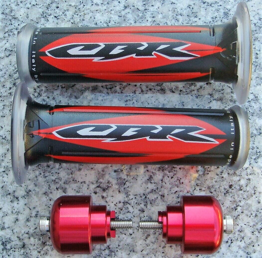 Honda CBR 600 CBR600 F3 F4i 600RR 1000 RR 1000RR RED HAND GRIPS & BAR ...