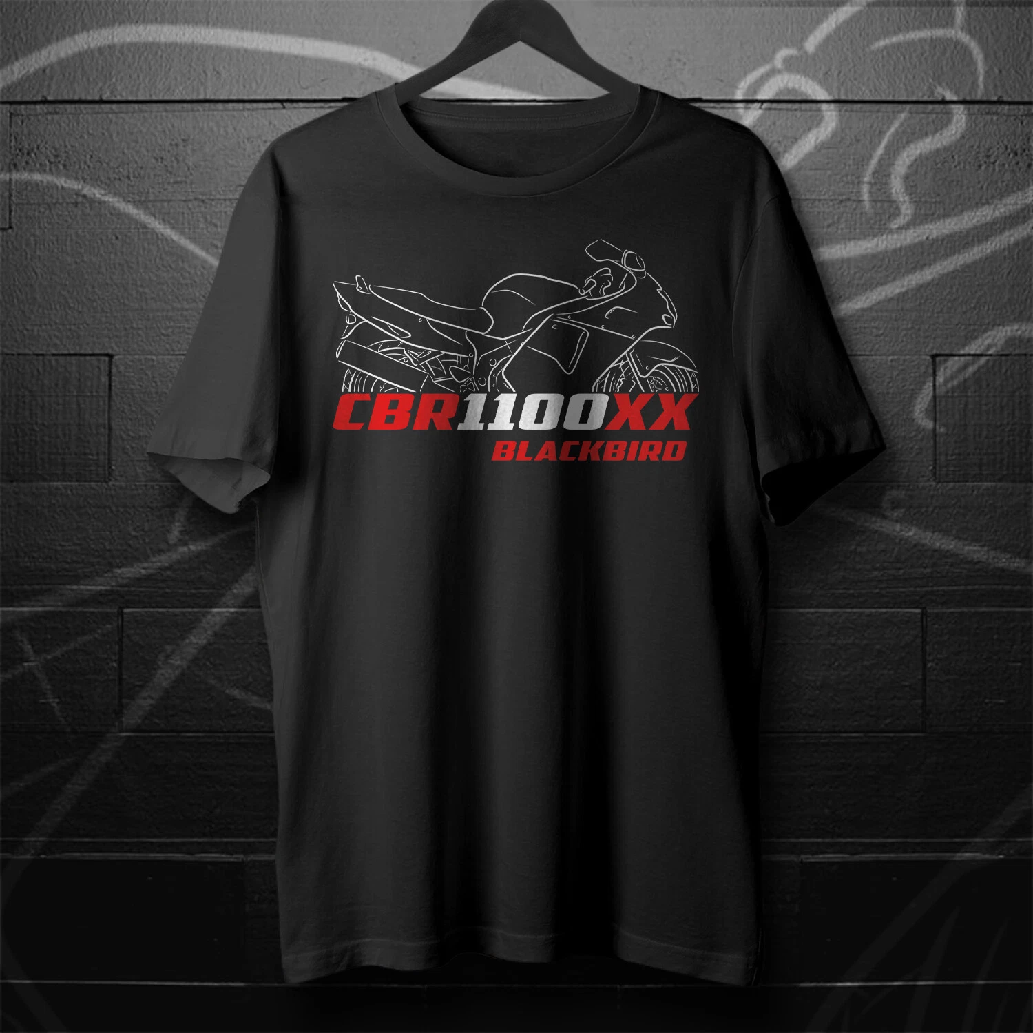 Honda CBR1100XX Blackbird 1996â€“2007 - Motorcycle T-Shirt for Riders ...