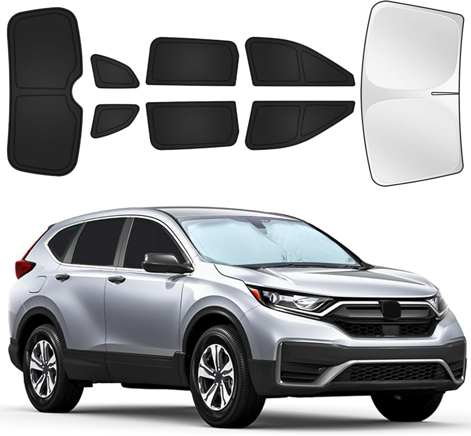 for Honda CRV 2023-2025 Car Window Shades, 8pcs Privacy Sun Shade Set ...