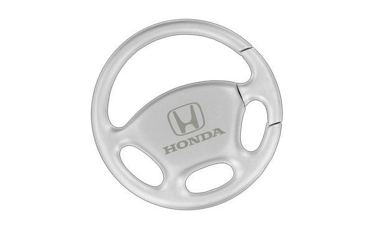 Honda Chrome Steering Wheel Key Chain With Quick Pull Attach ...
