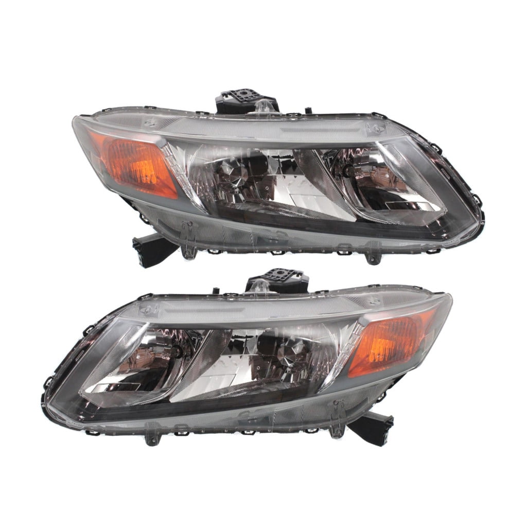 For Honda Civic 2012 Headlight Assembly Driver And Passenger Side ...
