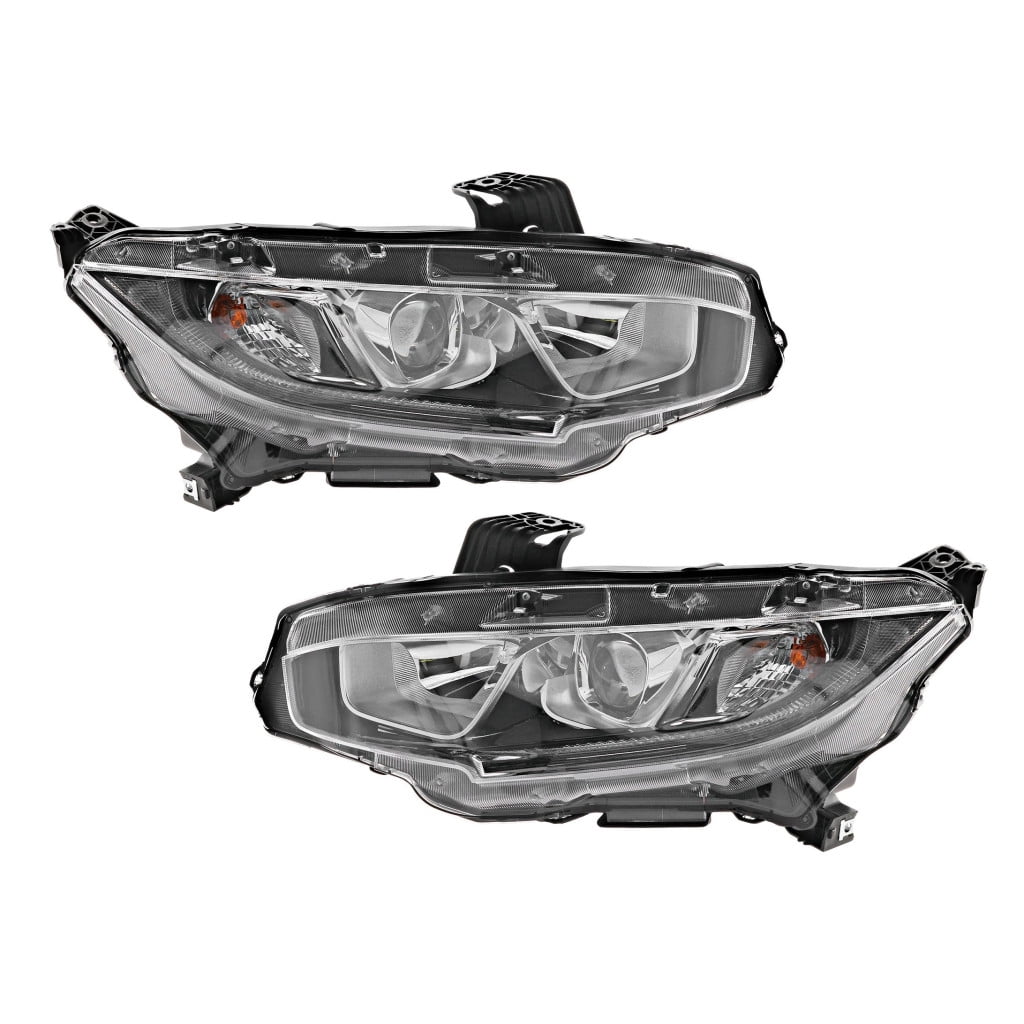 For Honda Civic 2016 17 18 19 2020 Headlight Assembly Driver And ...
