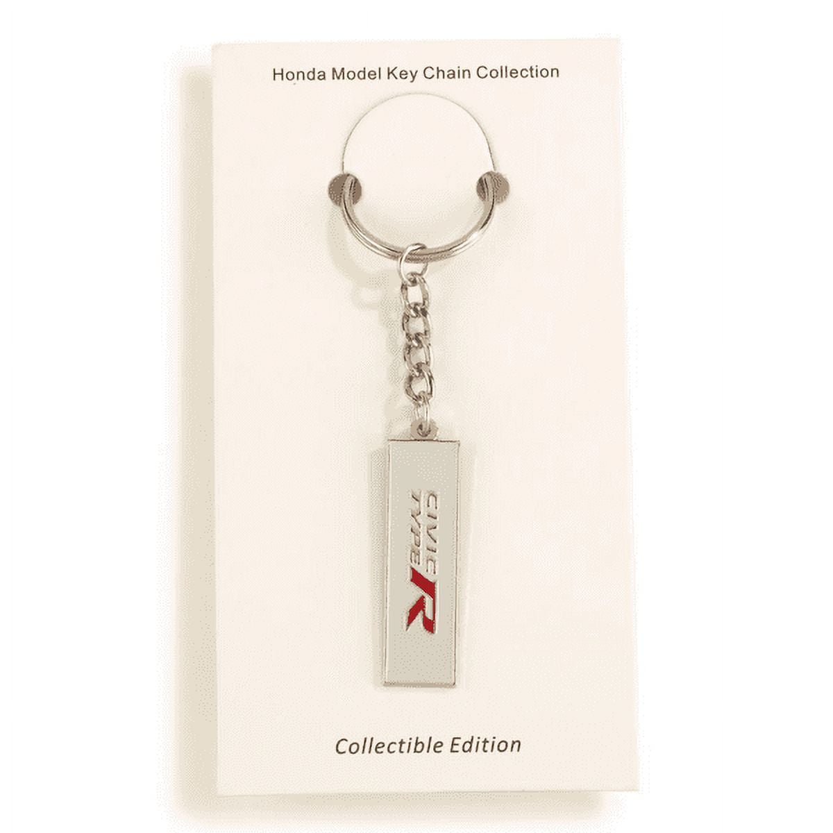 Honda Civic Type R Keychain with Split Metal Ring - Walmart.com