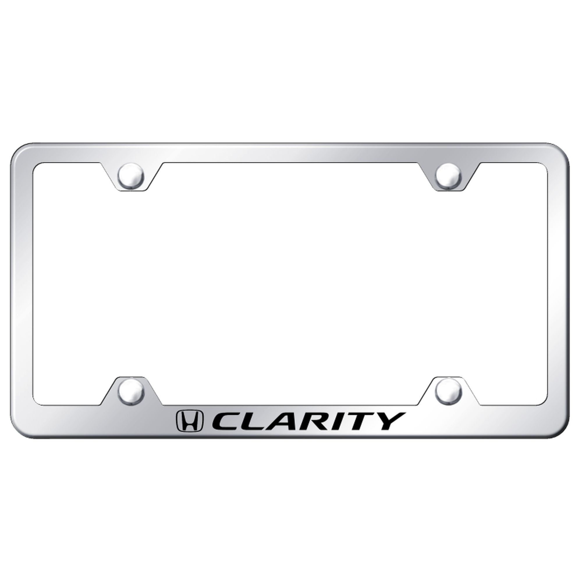 Honda Clarity Stainless Steel Wide Body License Plate Frame (Chrome ...