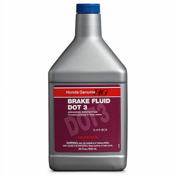 Honda DOT 3 Brake Fluid, Synthetic Rubber, 64 oz, Direct Replacement ...