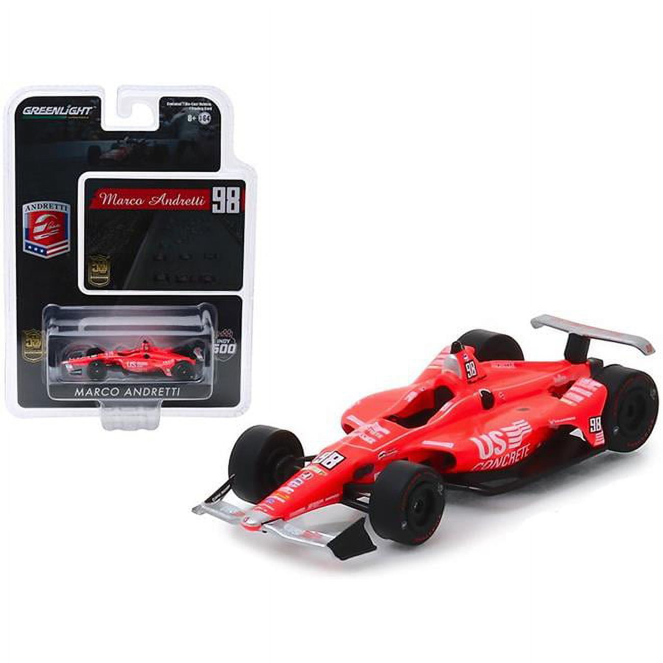 Honda Dallara Indy Car #98 Marco Andretti "50th Anniv. Indianapolis 500 ...