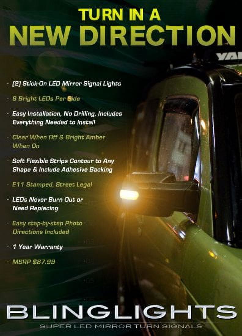 Honda Element LED Turnsignals Side Mirror Turn Signalers Lights Signal ...