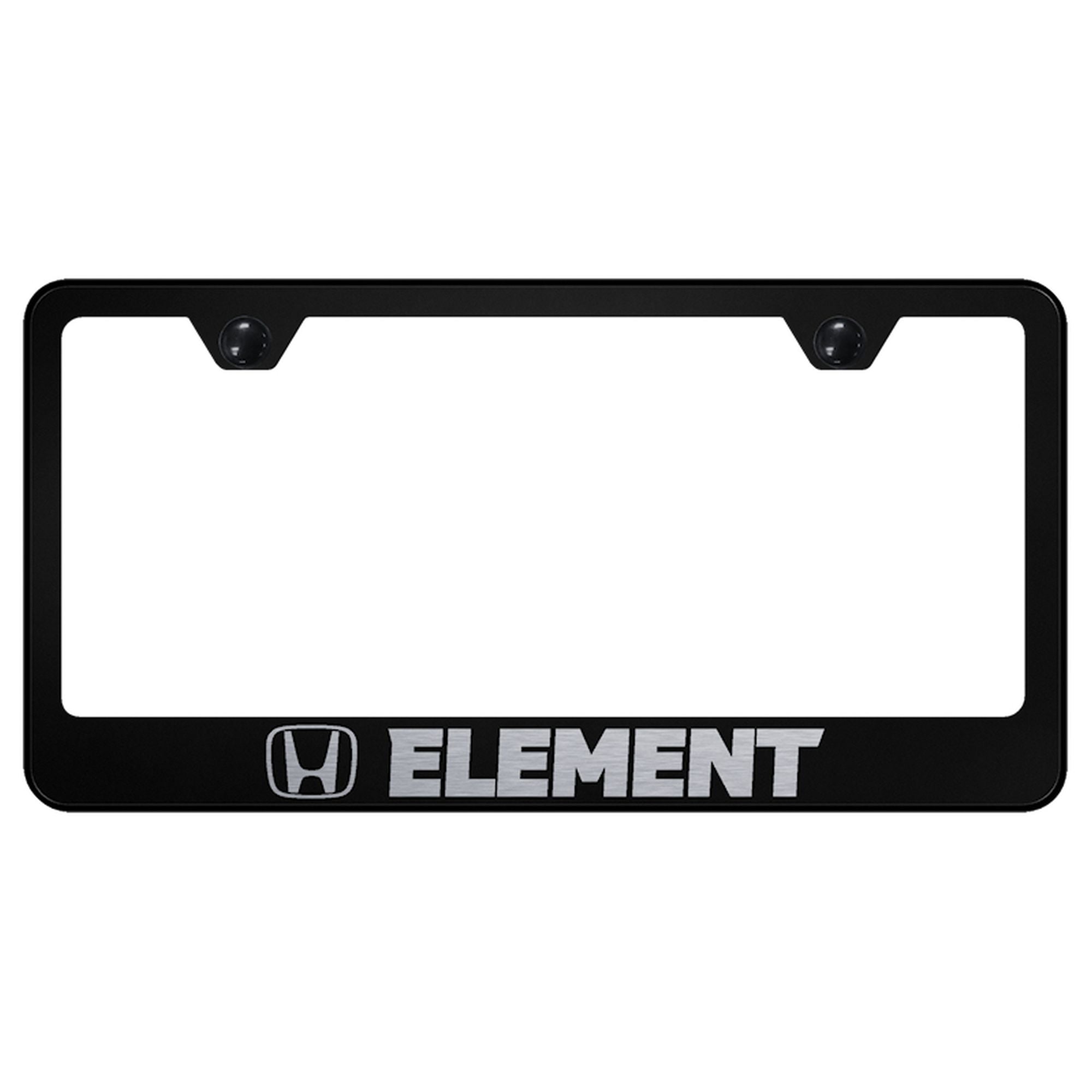 Honda Element Laser Etched Logo Stainless Steel License Plate Frame ...