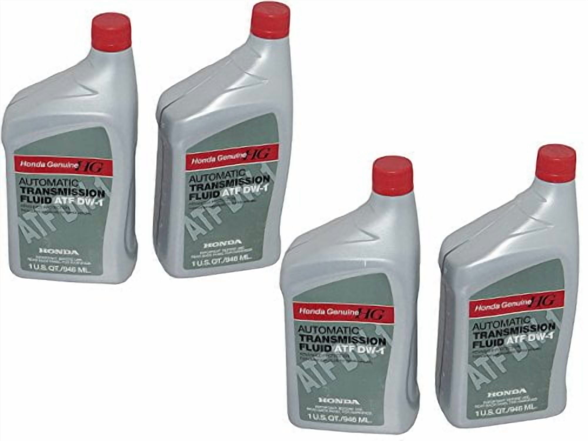 Honda Genuine 08200-9008 Automatic Transmission Fluid ATF DW-1, 4 ...