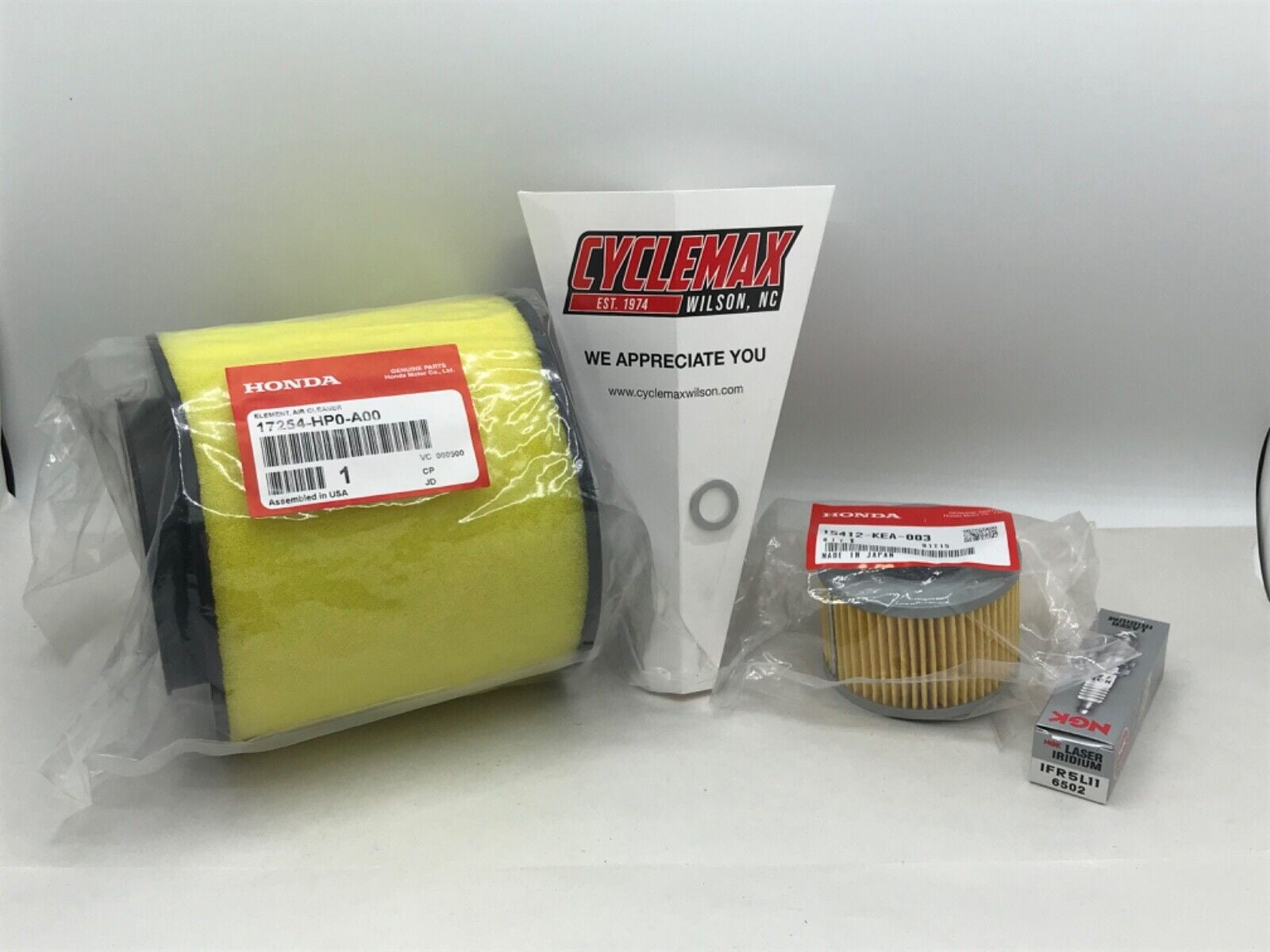 Honda Genuine OEM 2006-2014 TRX680 Rincon ATV Service Tune Up Kit ...