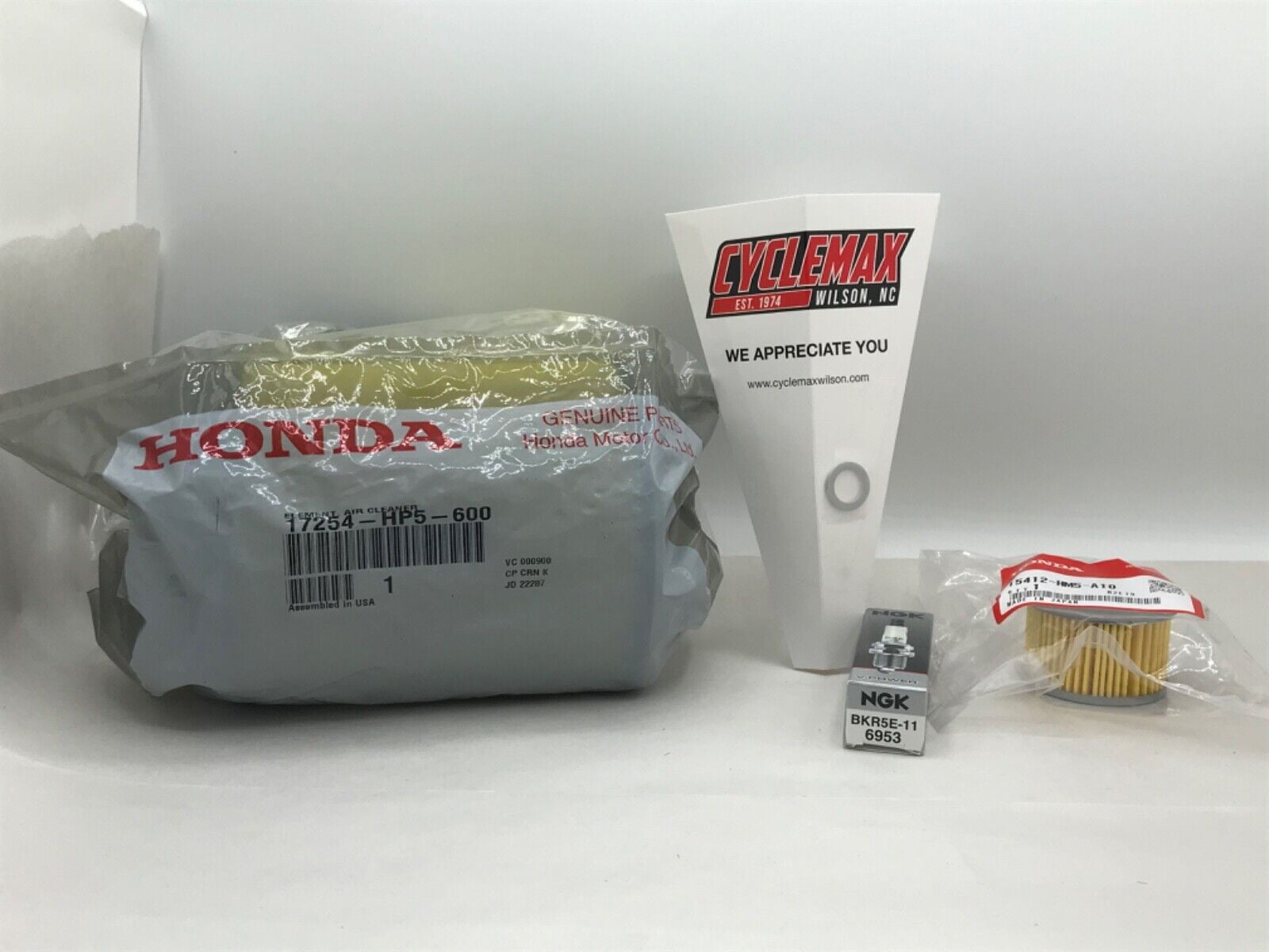 Honda Genuine OEM 2007-2013 TRX 420 Rancher Service Tune Up Kit ...