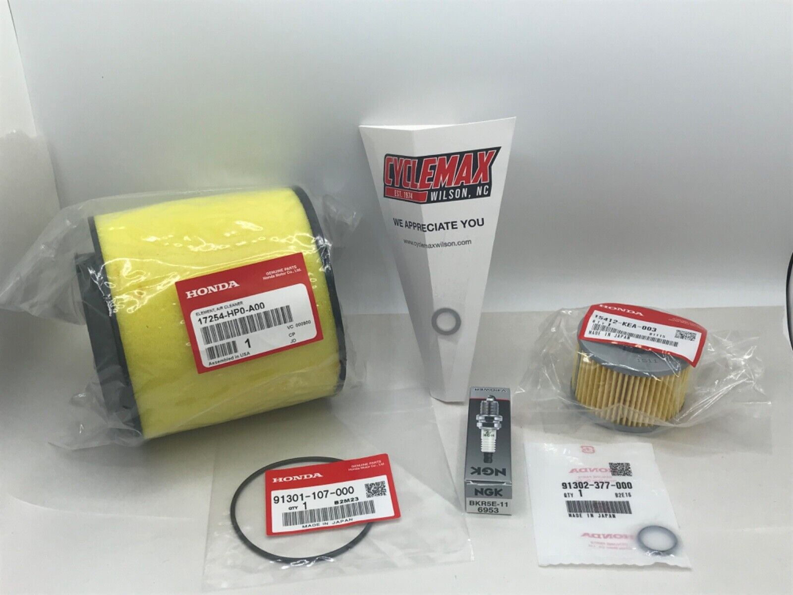 Honda Genuine OEM 2009-2013 MUV 700 UTV Service Tune Up Kit - Walmart.com