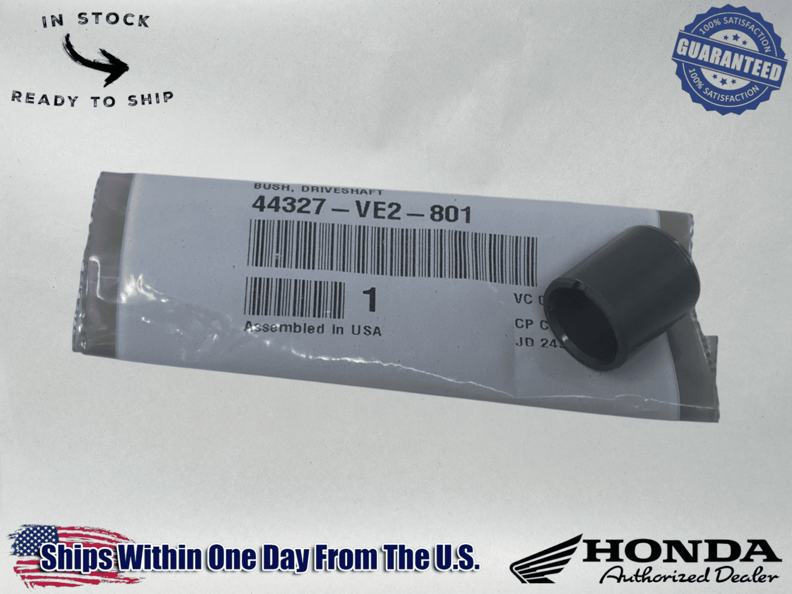 Honda Genuine OEM Authentic Drive Shaft Bushing 44327-VE2-801 - Walmart.com