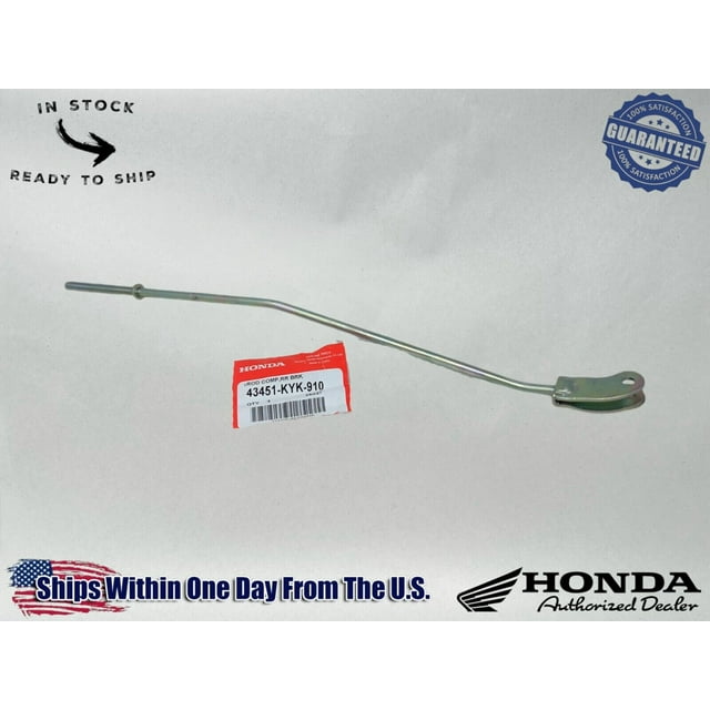 Honda Genuine OEM Authentic Rear Brake Rod 43451-KYK-910 - Walmart.com