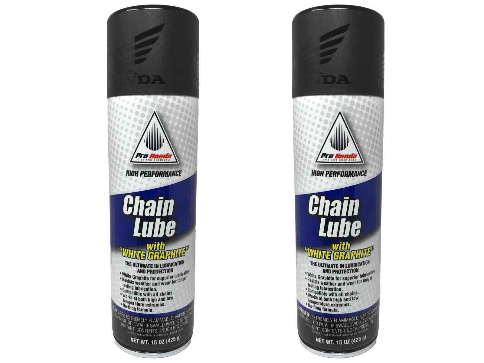 Honda Genuine OEM Chain Lube with White Graphite 08732-CLG00 - 2 Pack ...