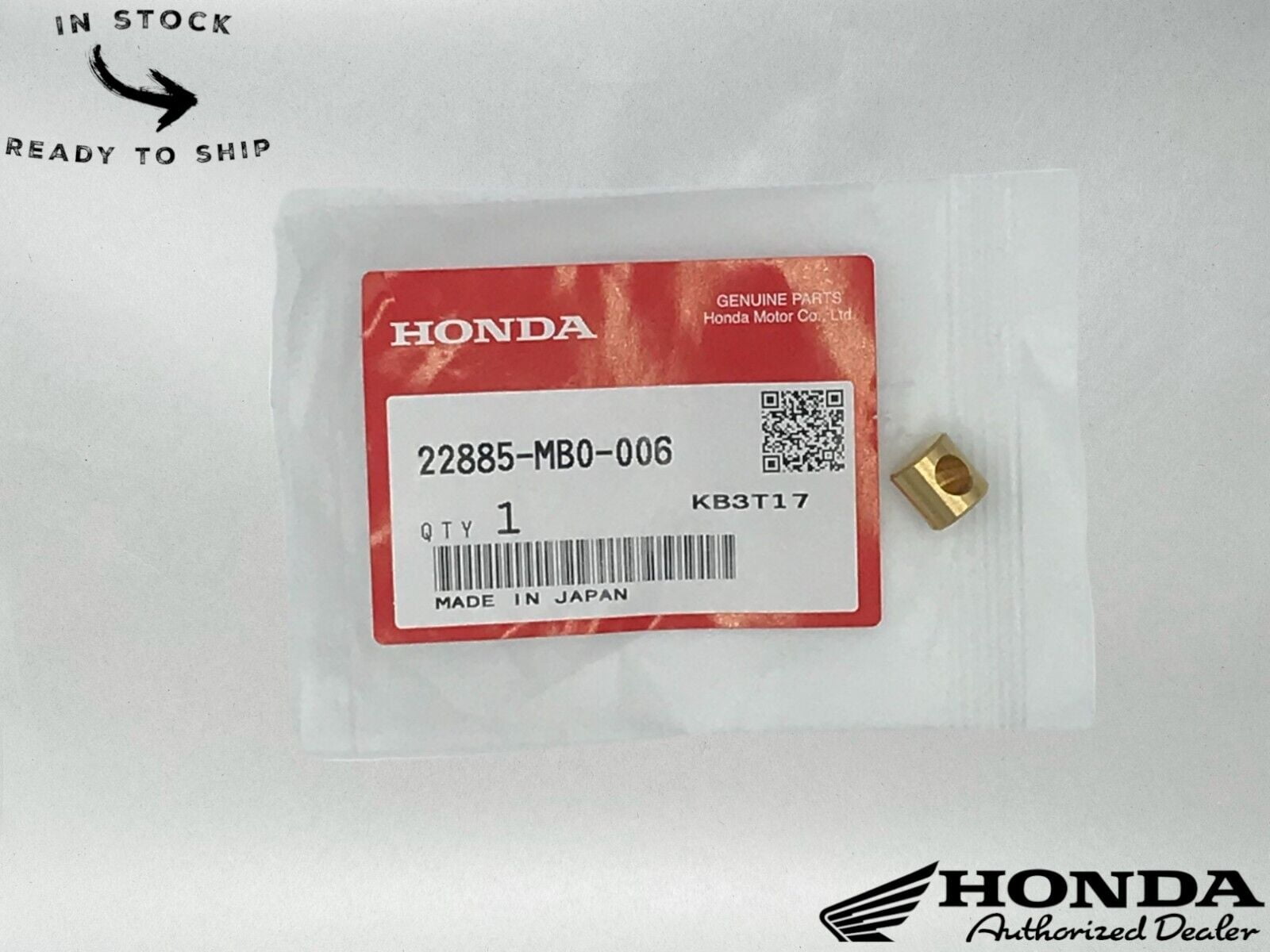 Honda Genuine OEM Clutch Lever Bushing 22885-MB0-006 - Walmart.com