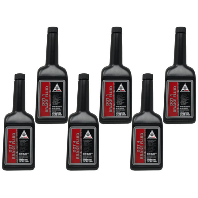 Honda Genuine OEM DOT 4 Brake Fluid 08203-0004 - 6 Pack - Walmart.com