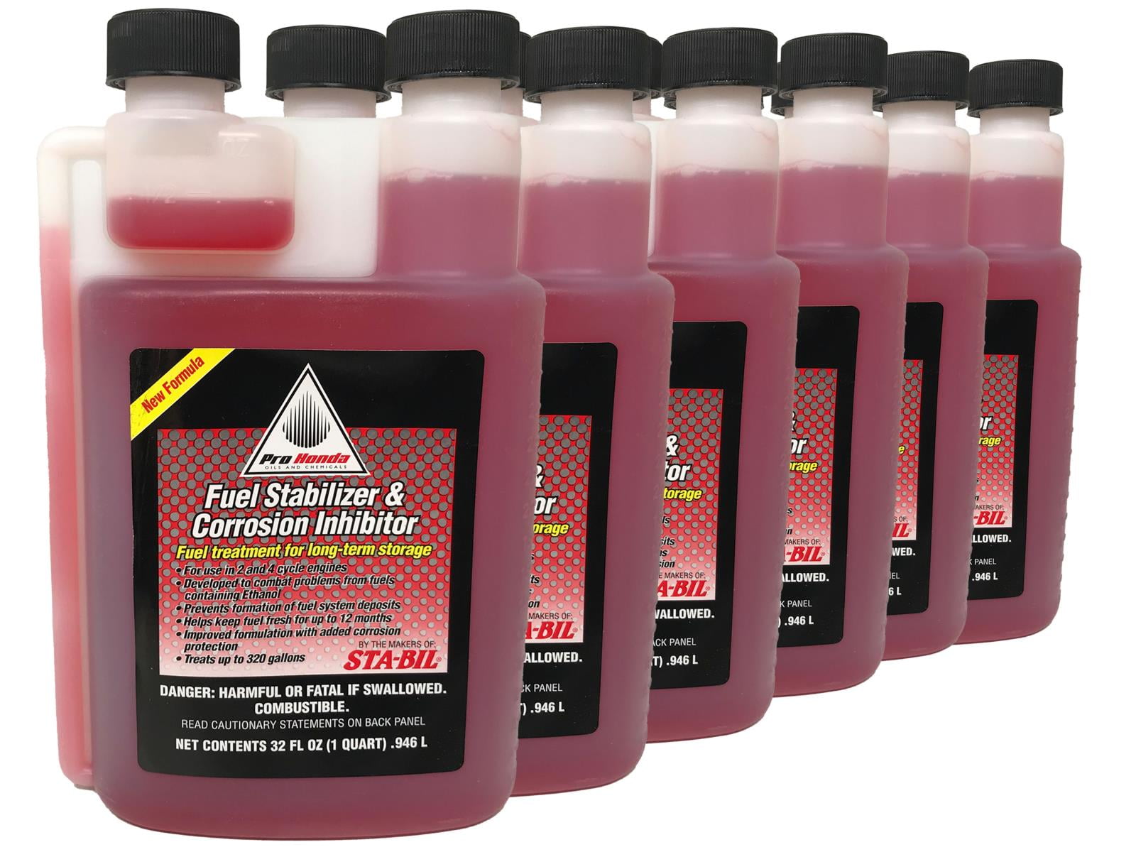 Honda Genuine OEM Fuel Stabilizer & Corrosion Inhibitor 08732-3200 - 6 ...