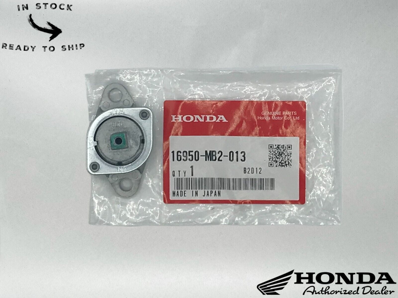 Honda Genuine OEM Fuel Tank Petcock Valve 16950-MB2-013 - Walmart.com
