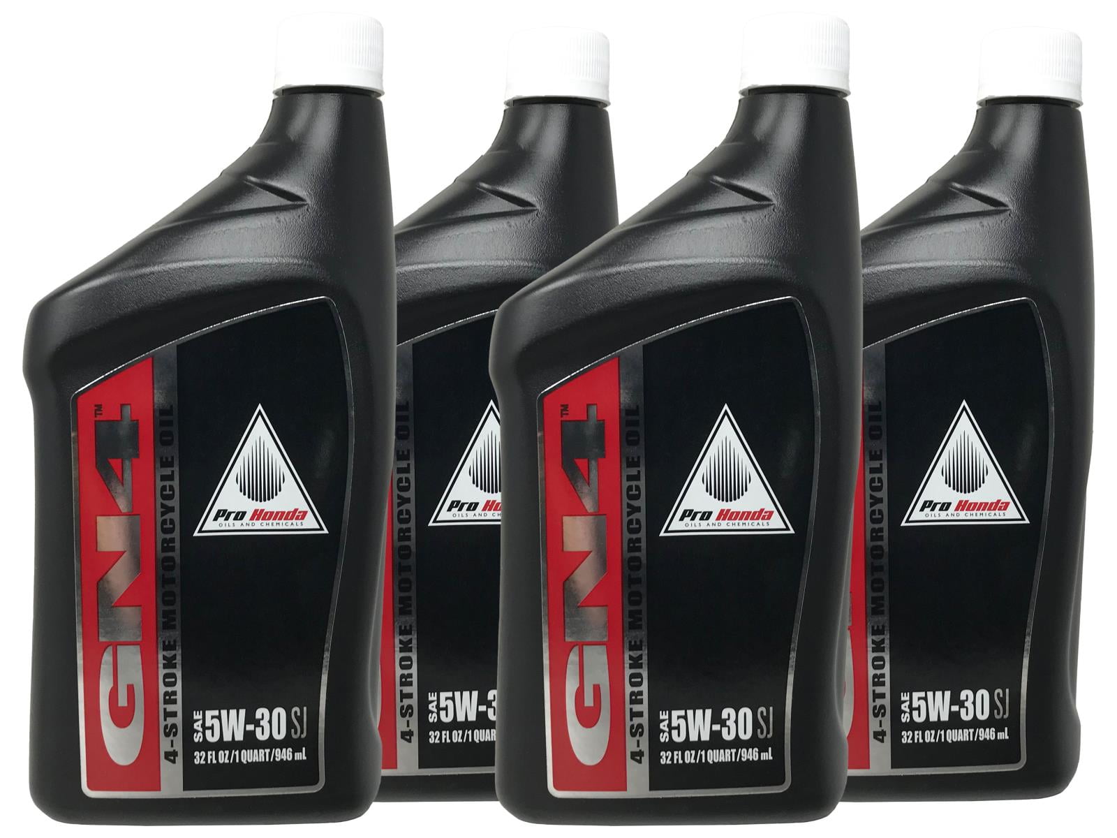 Honda Genuine OEM GN4 5W-30 Motorcycle Oil 08C35-A5201M02 - 4 Pack ...