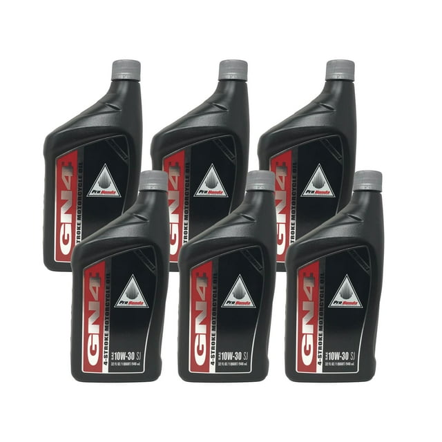 Honda Genuine OEM GN4 10W-30 Engine Moto Motorcycle Oil - 6 Pack ...