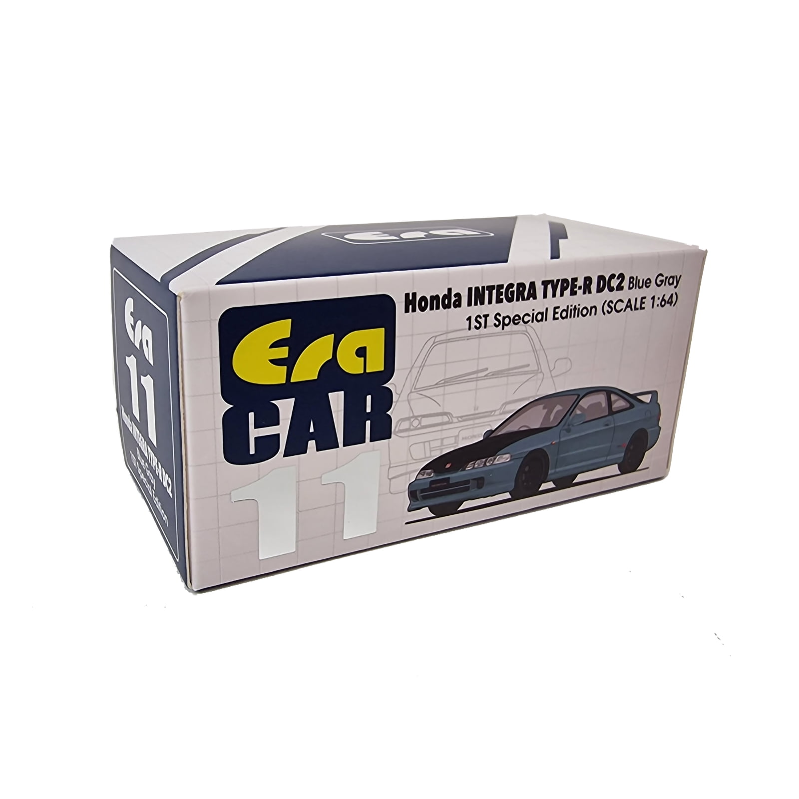 Honda Integra TYpe-R DC2 Car [1:64 scale in Blue Gray] - Walmart.com