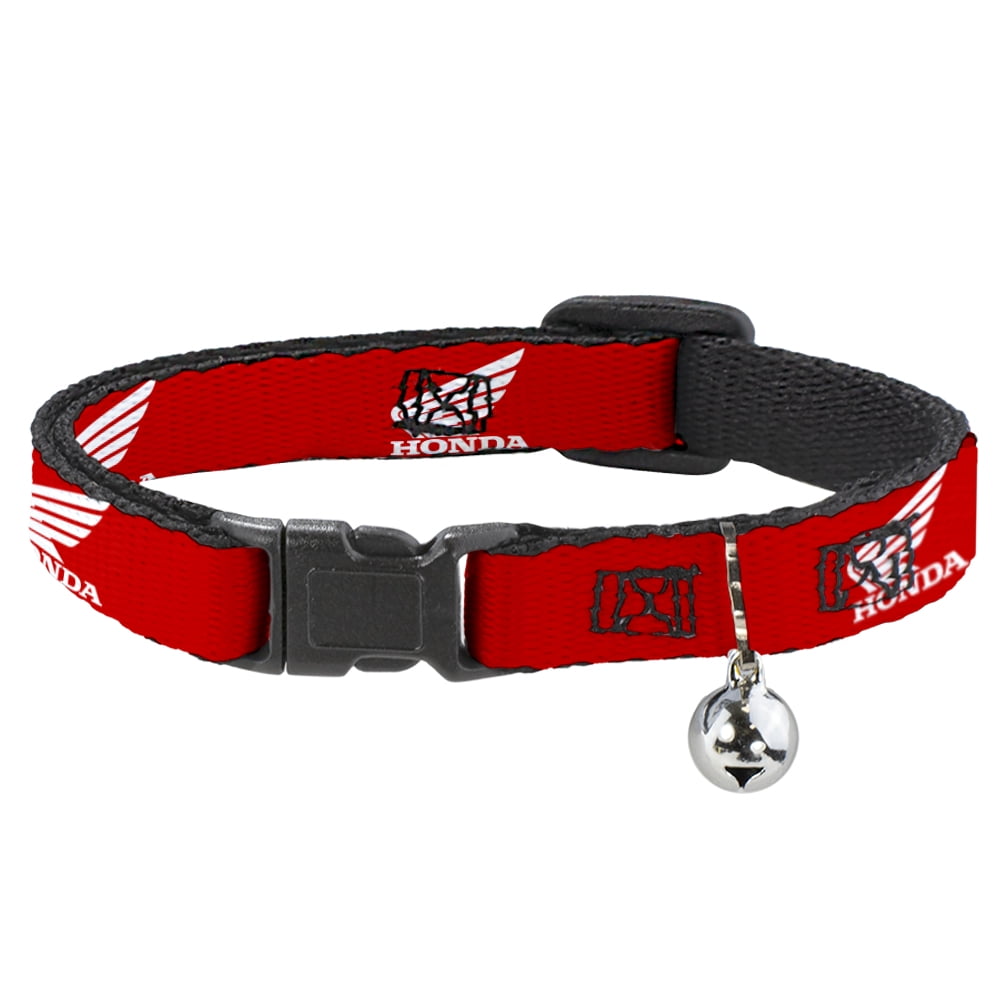 Honda Motorsports Breakaway Cat Collar With Bell, Plastic Clip, Easy ...