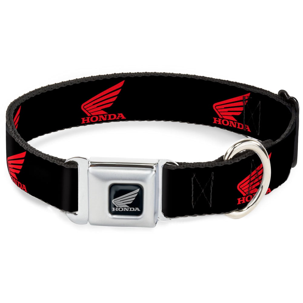 Honda Motorsports Pet Collar, Dog Collar Metal Seatbelt Buckle, Honda ...