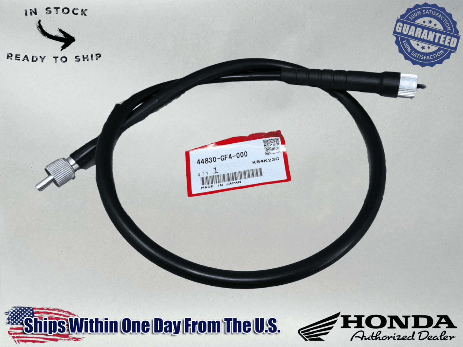 Honda OEM Speedometer Cable CT90 Trail 90 S65 SL70 XL70 CA110 44830-GF4 ...