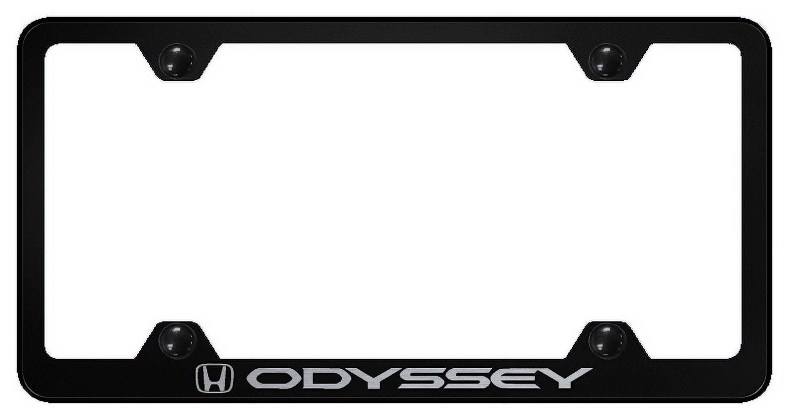 Honda Odyssey Laser Etched Stainless Steel Wide Body License Plate ...