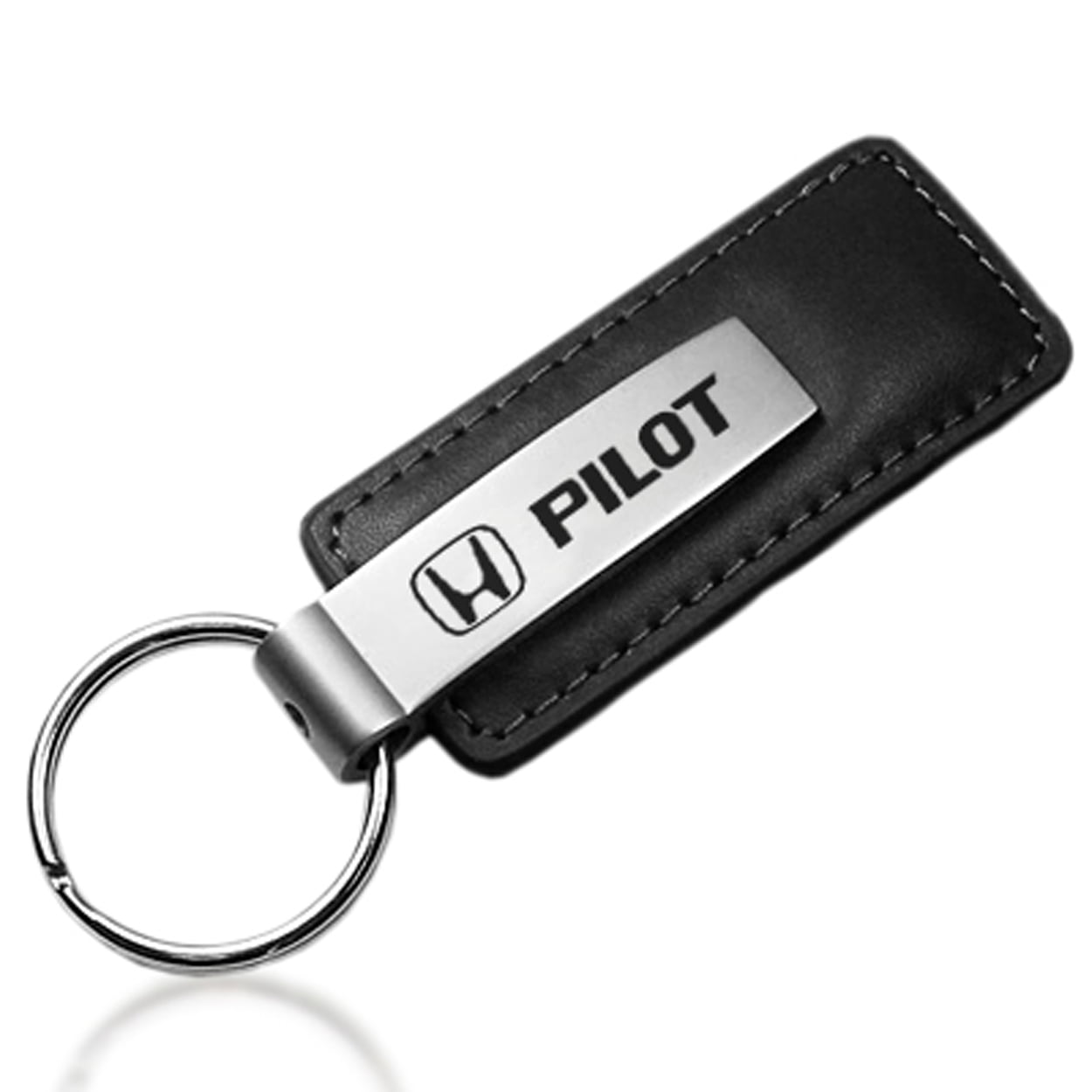 Honda Pilot Black Leather Key Chain - Walmart.com