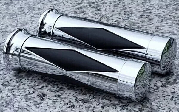 Honda Rebel 250 CHROME DIAMOND HAND GRIPS - Walmart.com