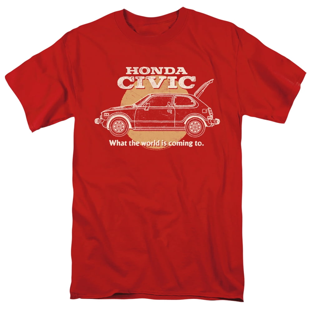 Honda T-Shirt Civic Coming World Unisex Graphic Tee For Men & Women ...