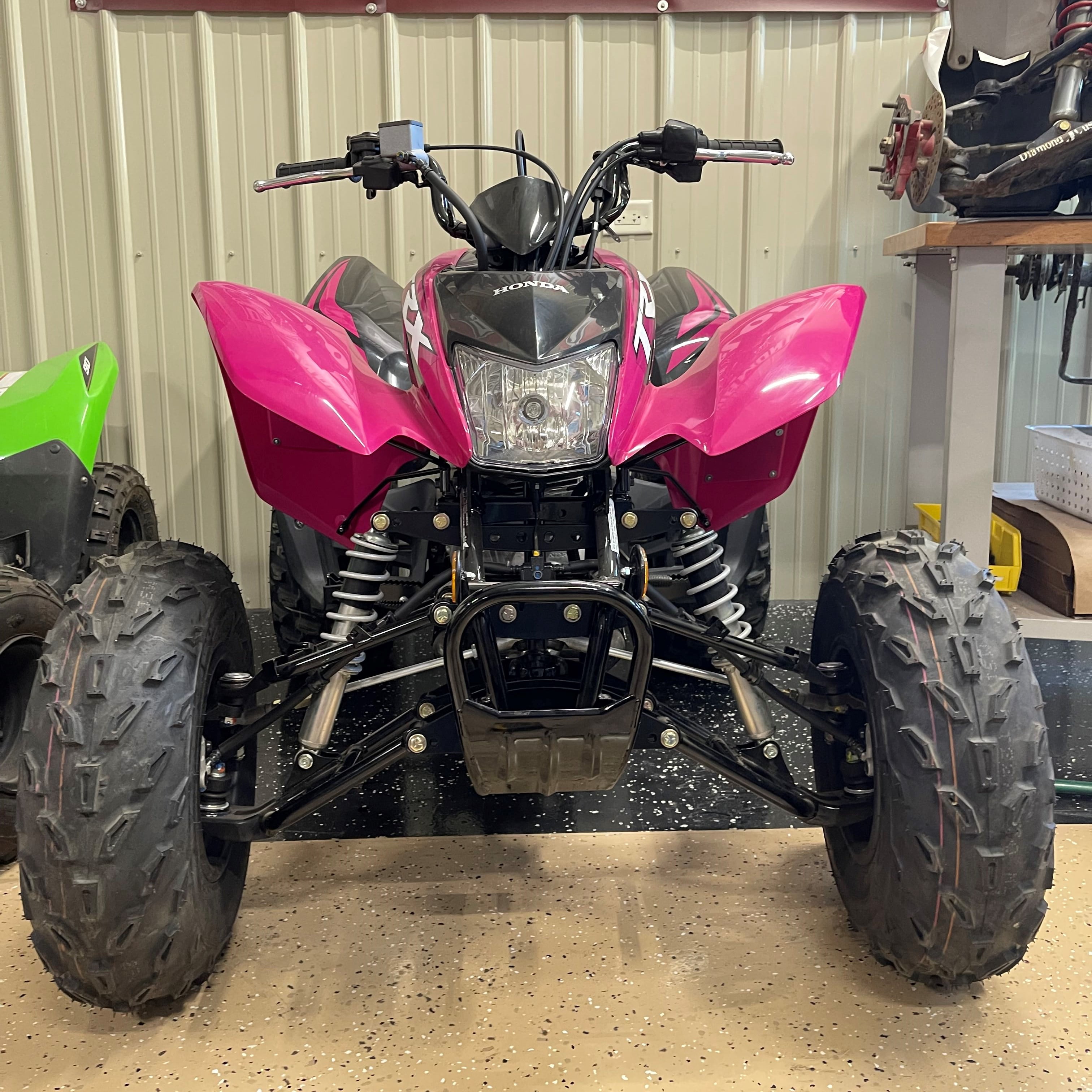 Honda TRX 250EX, 250X A-arms & Shocks ATV Widening Kit from Diamond J ...