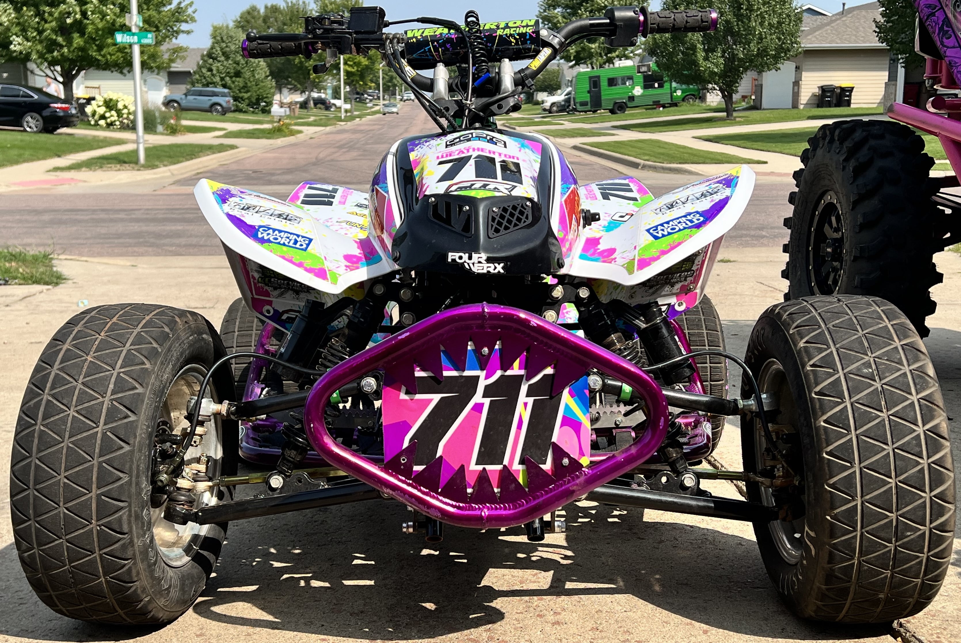 Honda TRX 90, 90X Complete Dual A-Arm Suspension Conversion Kit w/Disc ...