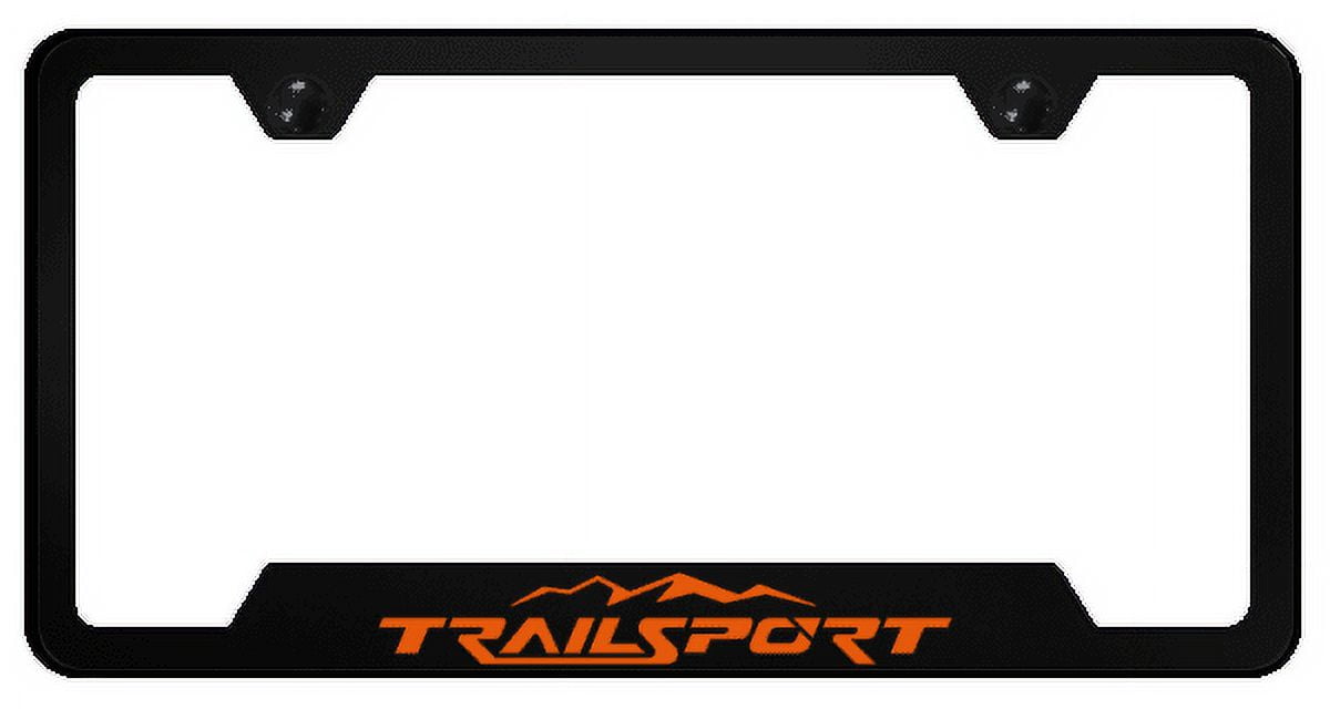 Au-TOMOTIVE GOLD Honda TrailSport Logo Polycarbonate License Plate ...