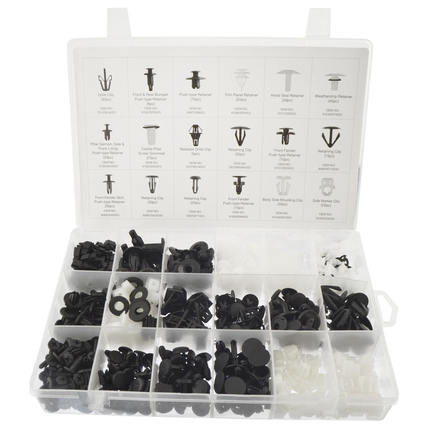Honda Trim Clip Assortment Set Retaining Retainer Grommet Clips Fixings ...