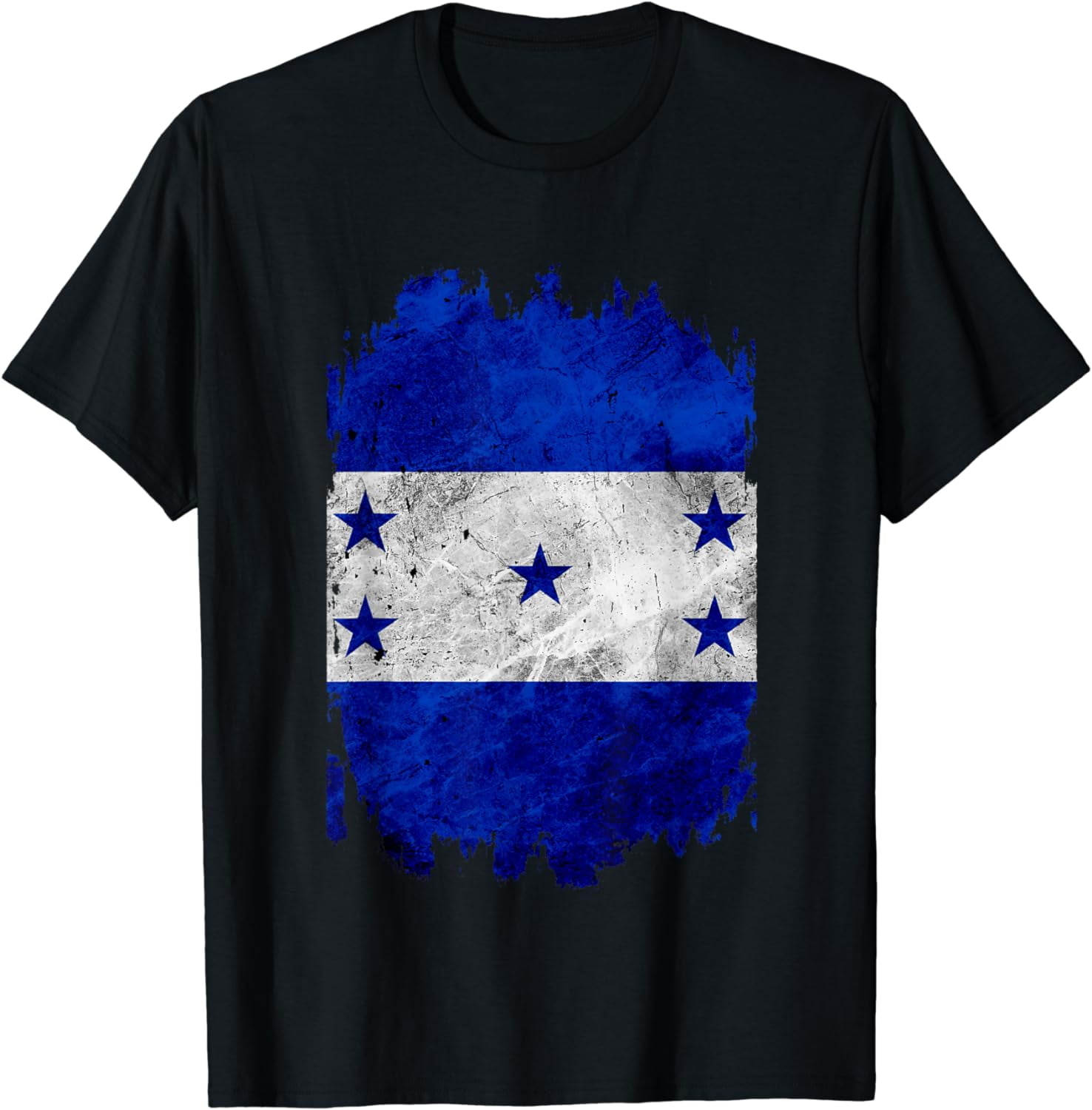 Honduran Flag Distressed Catracho Motagua Bandera Honduras T-Shirt ...