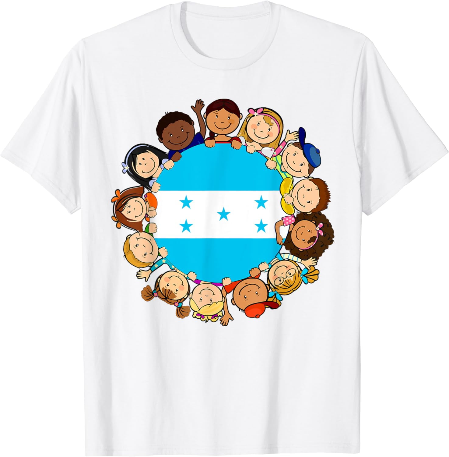 Honduran Flag Hispanic Heritage Month Honduras Kids Boy Girl T-Shirt ...