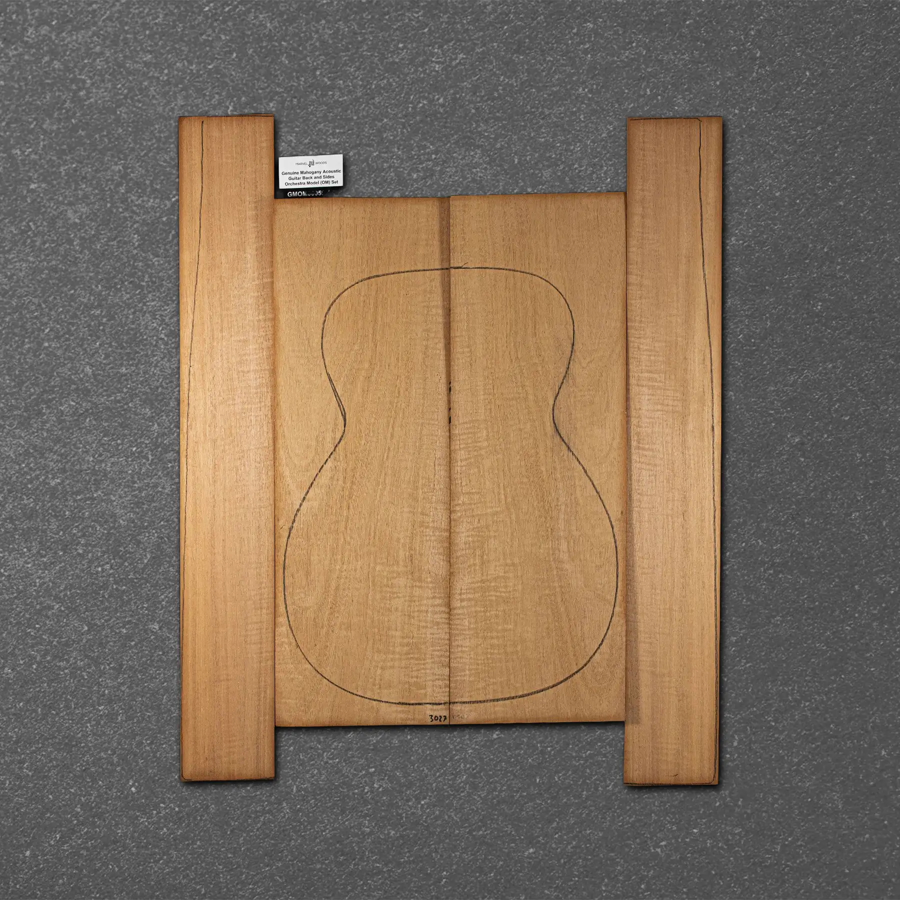 Honduran Mahogany Acoustic Guitar Back and Sides Orchestra Model (OM ...