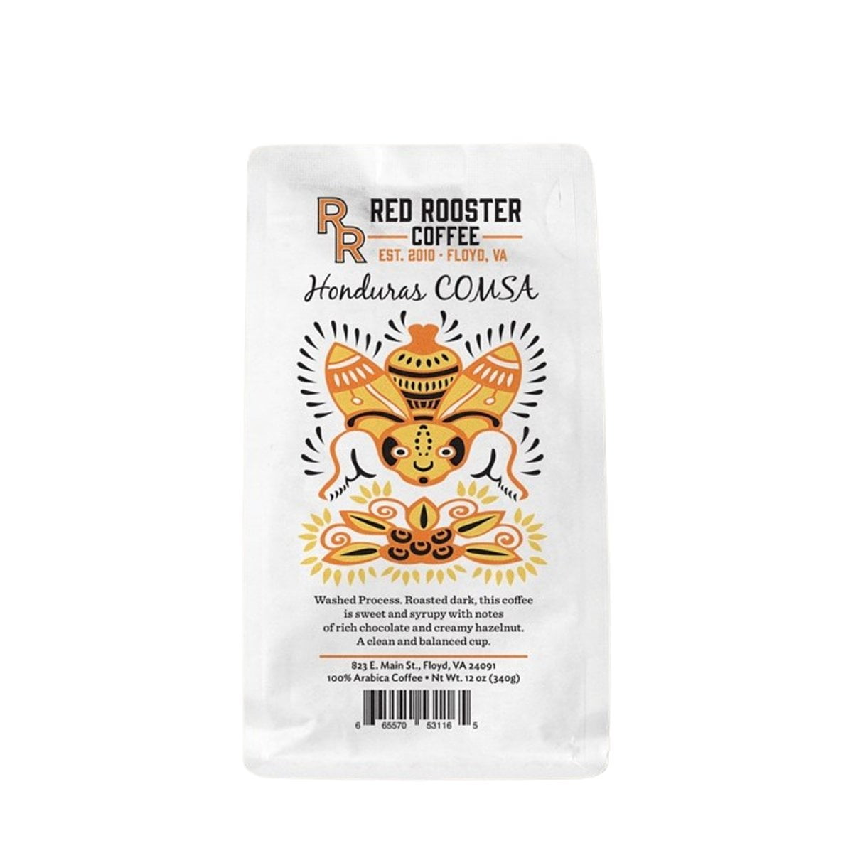 Honduras COMSA Marcala - Roasted by Red Rooster Coffee - Freshly Ground Coffee - 12 Ounce Bag ...
