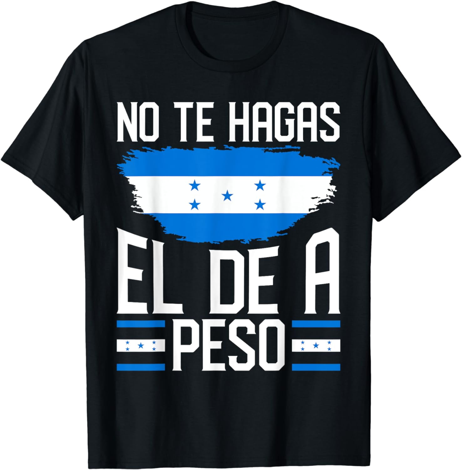 Honduras Flag Catracho Pride Hondureno Banderas Pride DNA T-Shirt ...