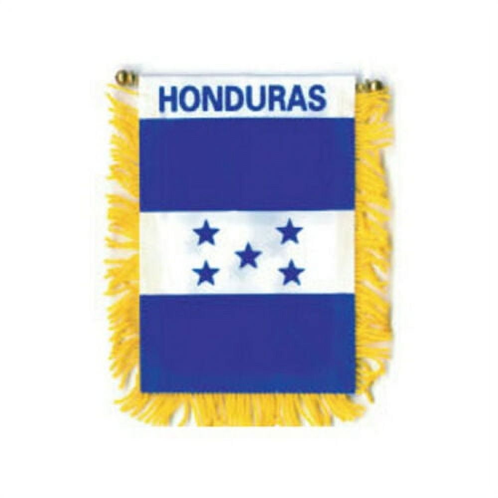 Honduras MINI BANNER FLAG GREAT FOR CAR & HOME WINDOW MIRROR HANGING ...