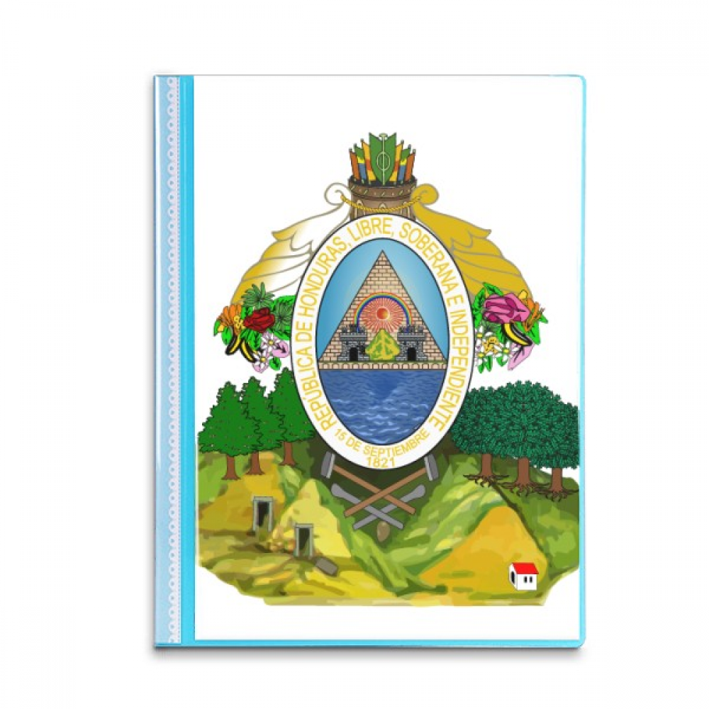 Honduras North America National Emblem Book Sheet Protectors Portfolio ...