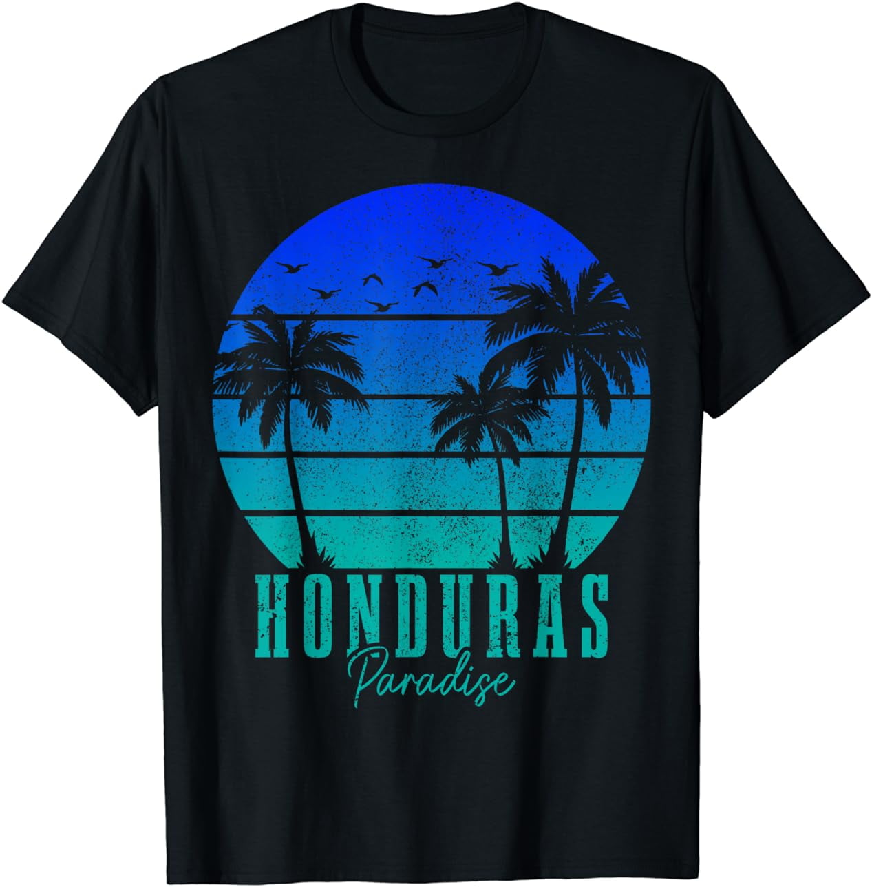 Honduras Vintage Surfer Beach Souvenir T-Shirt - Walmart.com